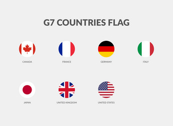 Apec countries flag icons collection Royalty Free Vector