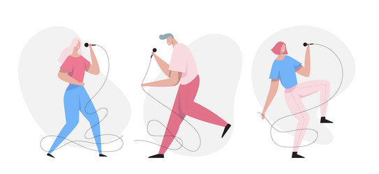 Man Singing Vector Images (over 7,800)