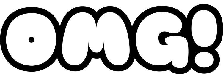 OMG Letter Letters Vector Images (over 420)