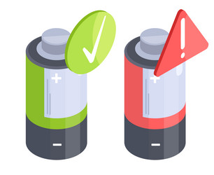 Full Red Battery Bar Vector Images (over 240)