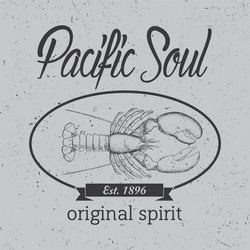 Original spirit poster Royalty Free Vector Image