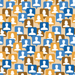 Modern Internet Connection Pattern Royalty Free Vector Image