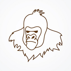 King Kong Line Drawing