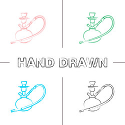 Shisha Hand Draw Vector Images (over 200)