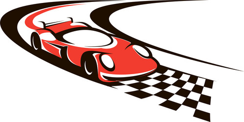 Race Car Finish Line Clip Art