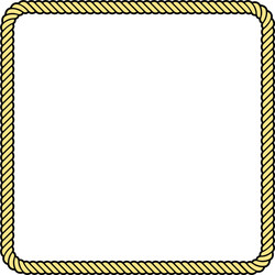 Square Rope Border