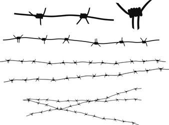 Free Barbed Wire Vector Images (over 150)
