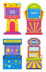 Retro game concept Royalty Free Vector Image - VectorStock