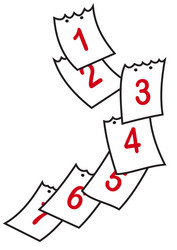 Calendar flying Royalty Free Vector Image - VectorStock