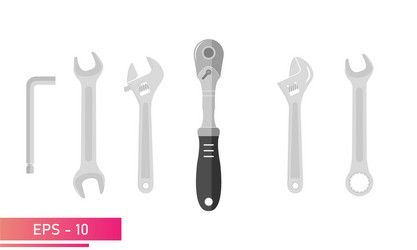 Ratchet Wrench Vector Images (over 170)