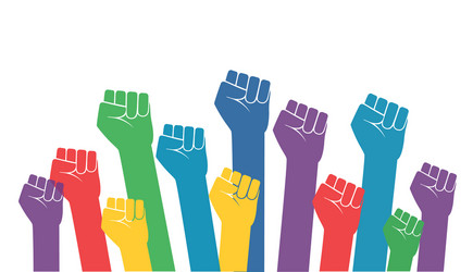 Raised Fist Group Vector Images (over 350)