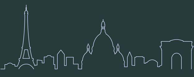 Paris Skyline Vector Images (over 3,100)