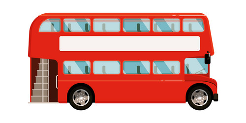 Double decker bus Royalty Free Vector Image - VectorStock