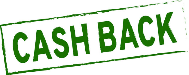 Cash back background Royalty Free Vector Image