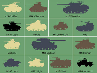Sherman Tank Vector Images (39)