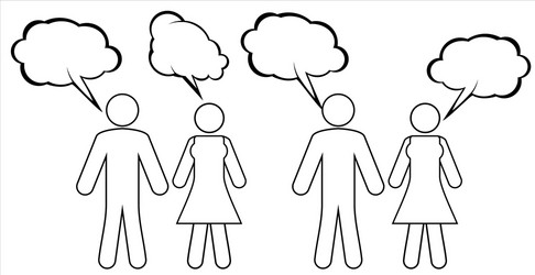 Cartoon Discussion Group Vector Images (over 10,000)