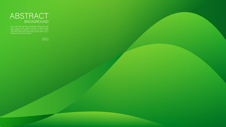 Green wave abstract background wave pattern Vector Image