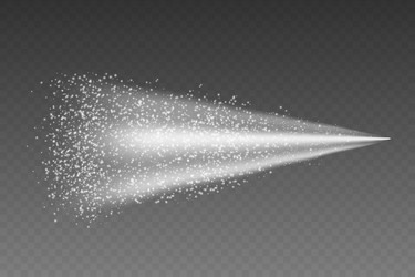 Water spray white smoke Royalty Free Vector Image