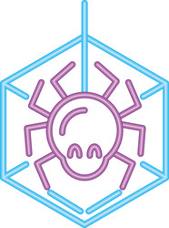 Neon Spider Cobweb Vector Images (over 180)