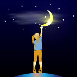 Kids Looking Up Vector Images (over 970)