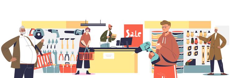 Hardware Store Interior Vector Images (over 340)