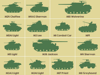 Sherman Tank Vector Images (39)