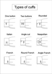Types of Cuffs Vector Images (41)