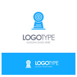 Cctv camera security surveillance technology logo Vector Image