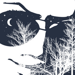 Multiple Head Silhouette Vector Images (over 130)