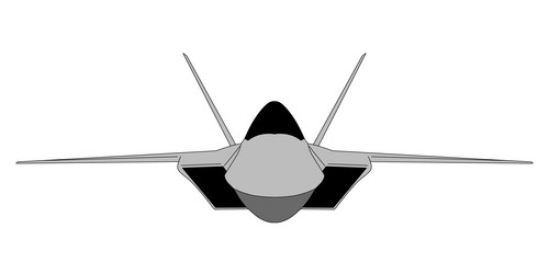 Jet fighter Royalty Free Vector Image - VectorStock