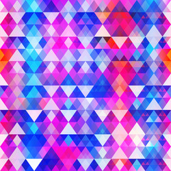 Purple color triangle seamless pattern Royalty Free Vector