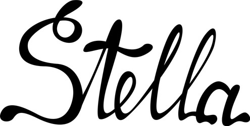 Abby name lettering Royalty Free Vector Image - VectorStock