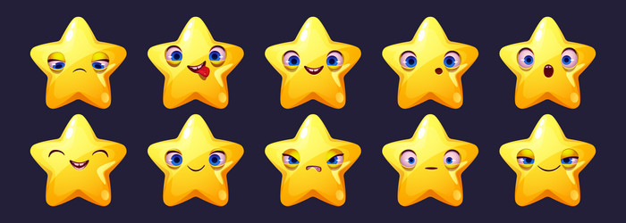Emoji Star Rating Vector Images (over 540)
