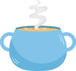 Soup pot design Royalty Free Vector Image - VectorStock