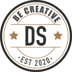 Initial letter sd elegance logo design template Vector Image