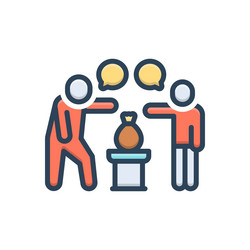 Argue Royalty Free Vector Image - VectorStock