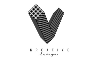 Letter V Block Vector Images (over 120)
