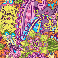Seamless floral pattern Royalty Free Vector Image