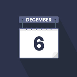 December 6 Calendar Vector Images (over 190)