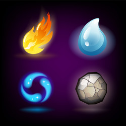 Signs Symbols Water Fire Earth Wind Vector Images (over 830)