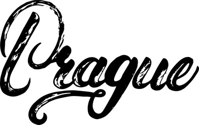 Oh la phrase modern calligraphy Royalty Free Vector Image