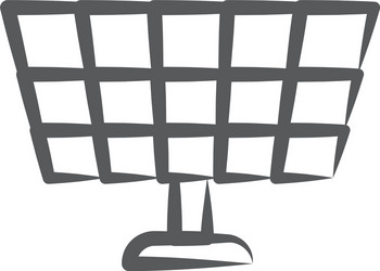 Solar panel Royalty Free Vector Image - VectorStock