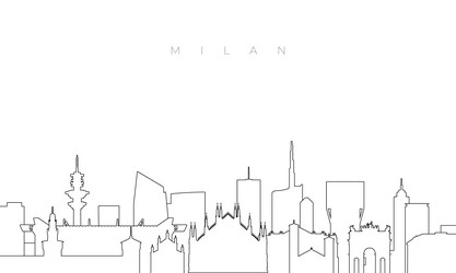 Skyline Milano Silhouette Vector Images (over 140)