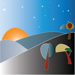 Sunrise Vector Images within Landscapes & Nature (over 42,000)