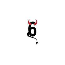 Devil Font Number Vector Images (97)