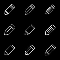 Pencil Draw Line Vector Images (over 89,000)