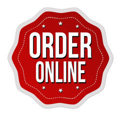 Rush order label or stamp Royalty Free Vector Image