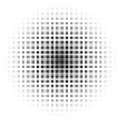 Checkered squares halftone square tiles mosaic Vector Image