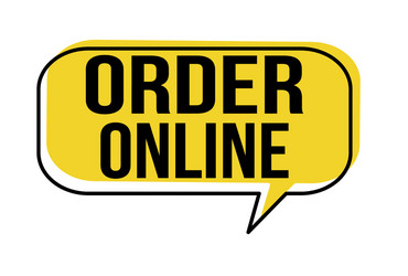 Call now order now speech bubbles Royalty Free Vector Image