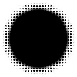 Checkered squares halftone square tiles mosaic Vector Image